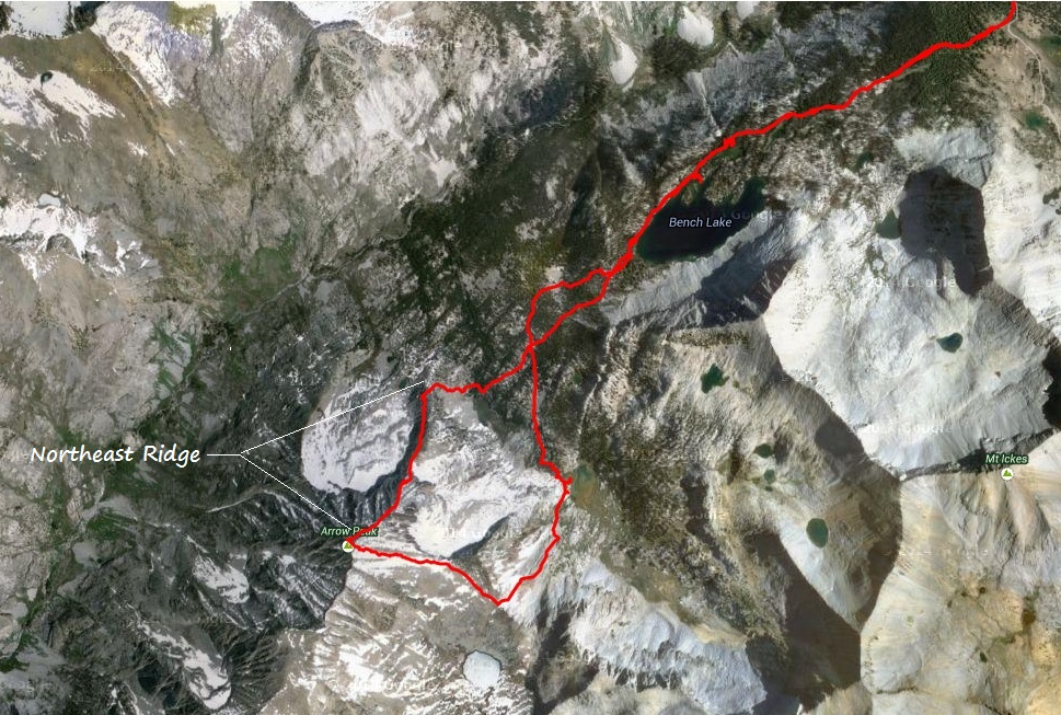 Northeast Ridge of Arrow Peak & Bench Lake – Leor Pantilat's Adventures